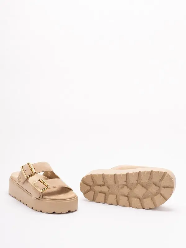 Prada Platform Strap Sandals - Multicolor