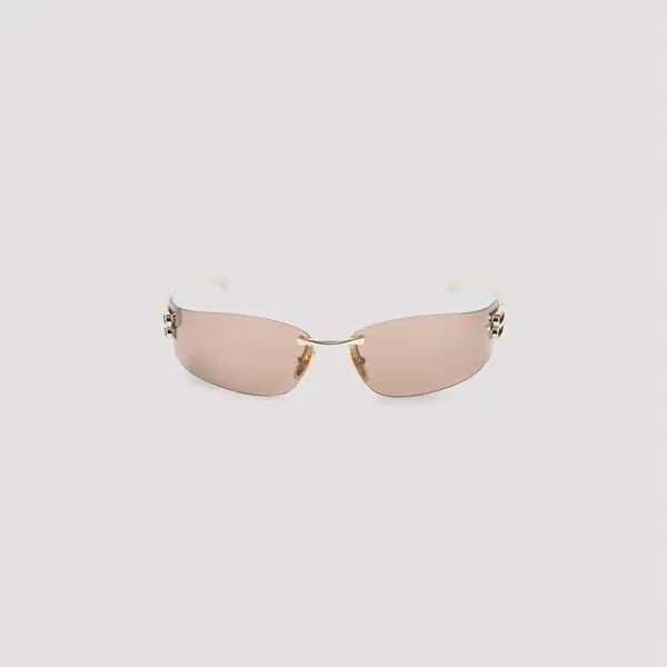 Balenciaga D Frame Sunglasses - Silver