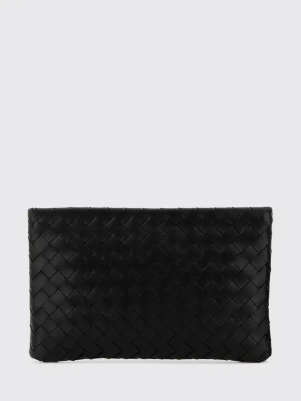 Bottega Veneta Woven Clutch - Black