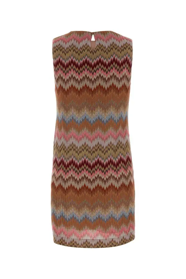 Missoni Embroidered Viscose Mini Dress