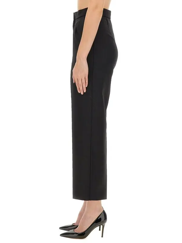 Max Mara Verbano Wool Pants - Black