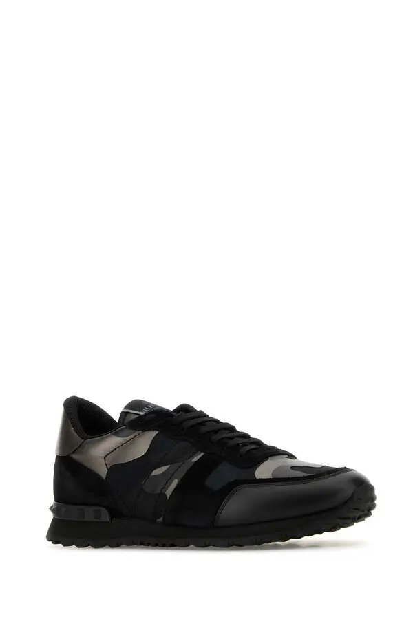 Valentino Garavani Rockrunner Camouflage Sneakers - Multicolor