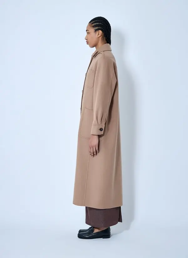 Max Mara Wool And Cashmere Blend Pea Coat