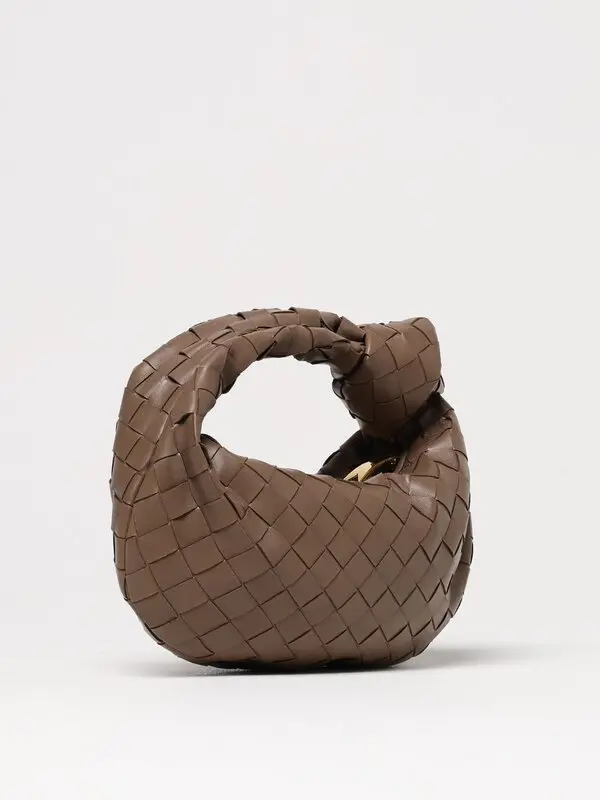 Bottega Veneta Woven Leather Handbag - Brown