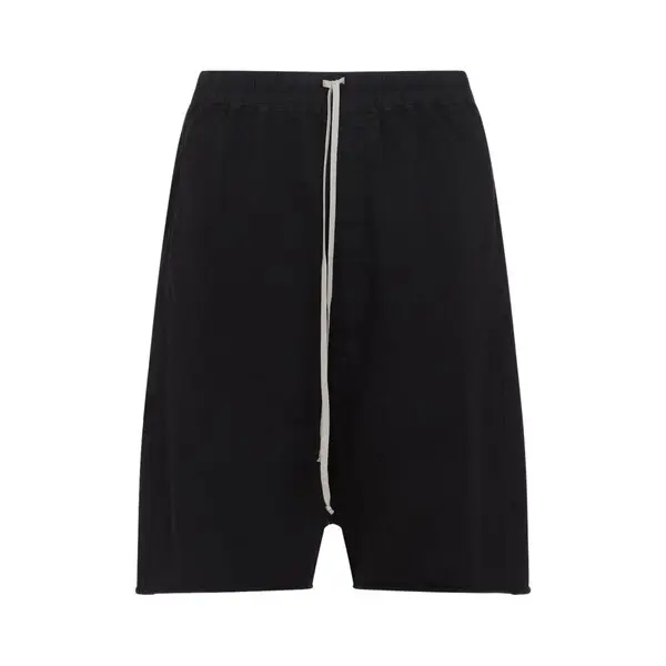 Rick Owens Drawstring Pods Shorts - Black