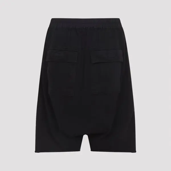 Rick Owens Drawstring Pods Shorts - Black