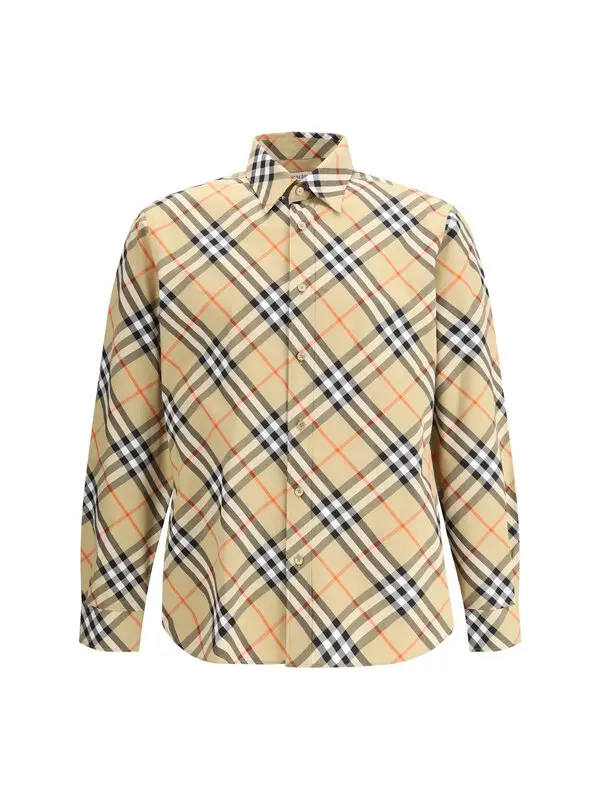 Burberry Archive Check Shirt - Cream