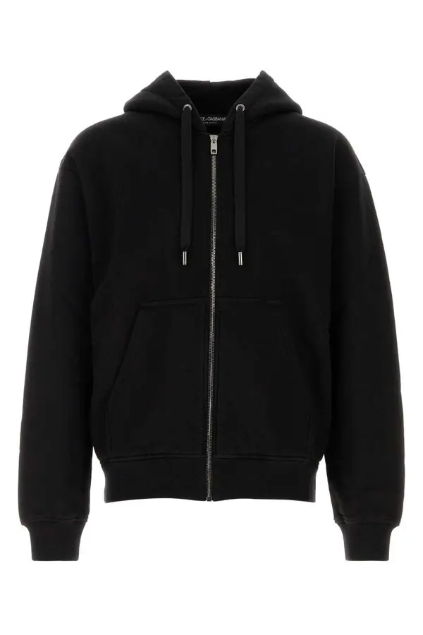 Dolce & Gabbana Cotton Zip-up Hoodie