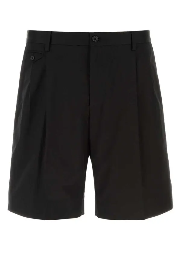 Dolce & Gabbana Stretch Cotton Bermuda Shorts