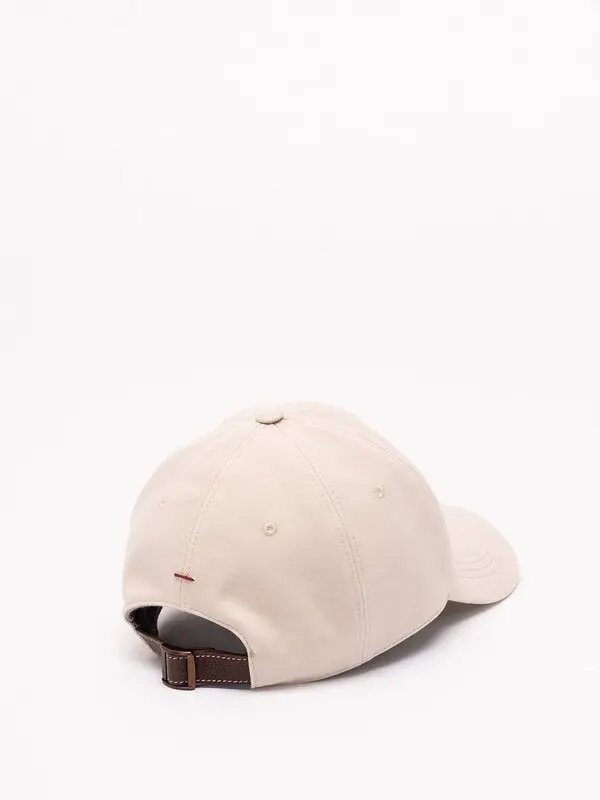 Brunello Cucinelli Baseball Cap With Embroidery