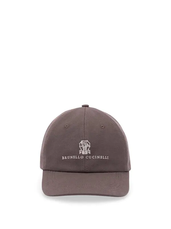 Brunello Cucinelli Baseball Cap With Embroidery - Multicolor