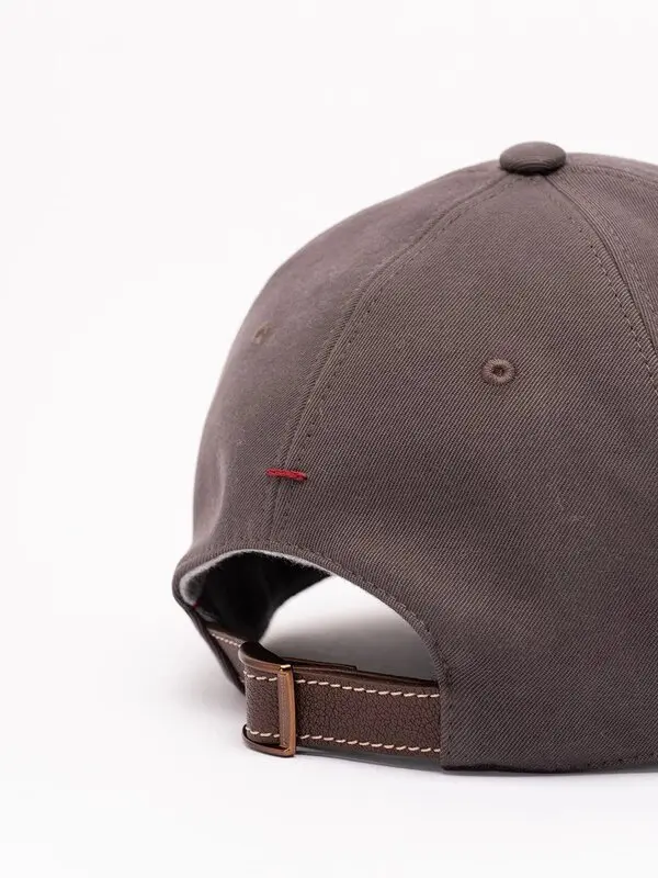 Brunello Cucinelli Baseball Cap With Embroidery