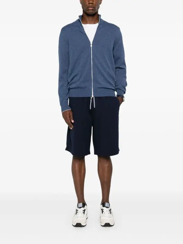 Brunello Cucinelli Double French Terry Bermuda Shorts