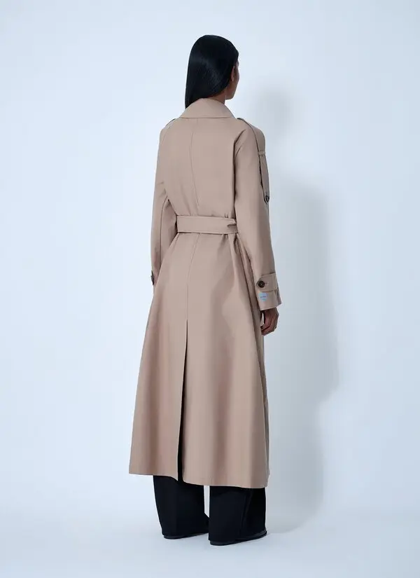 Max Mara Classic Cotton-blend Gabardine Trench Coat