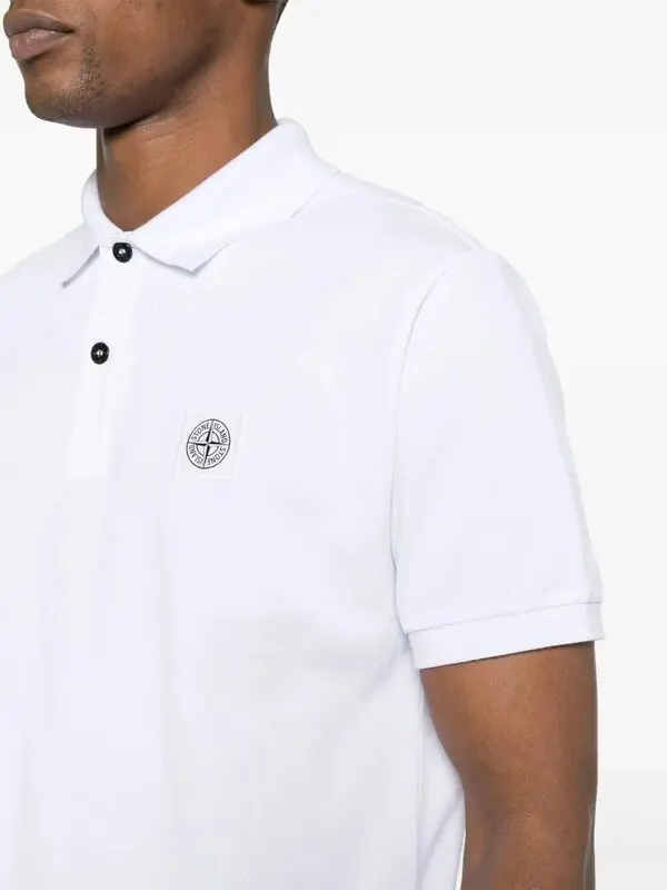 Stone Island 50/2 Organic Cotton Piquet Polo - Multicolor