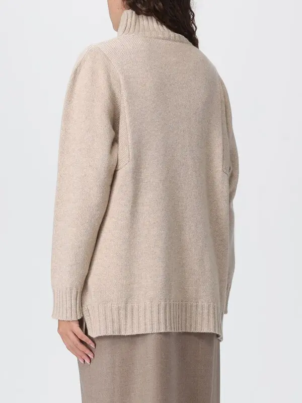 Max Mara High Neck Pullover Sweater - Cream