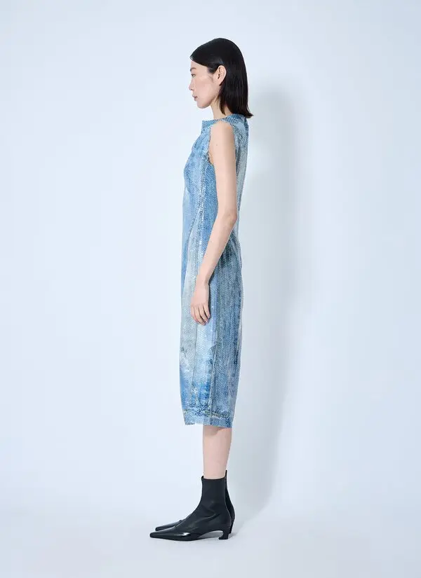 Acne Studios Sleeveless Sequin Midi Dress