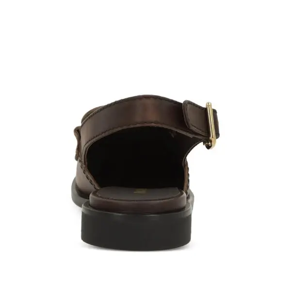 Miu Miu Embossed Logo Detail Loafers - Brown