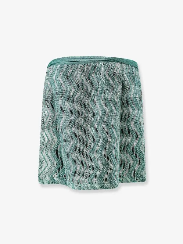 Missoni Viscose Blend Sequin Mini Skirt - Multicolor