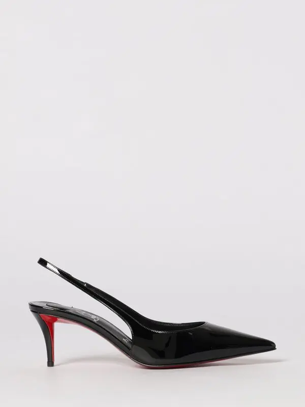 CHRISTIAN LOUBOUTIN Slingback High Heel Shoes - Black