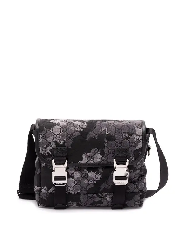 Gucci Gg Monogram Camouflage Crossbody Bag - Multicolor