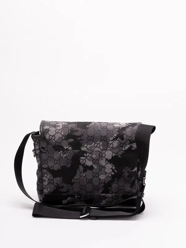 Gucci Gg Monogram Camouflage Crossbody Bag