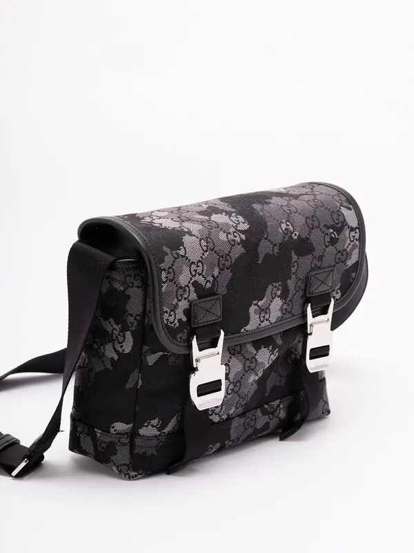 Gucci Gg Monogram Camouflage Crossbody Bag