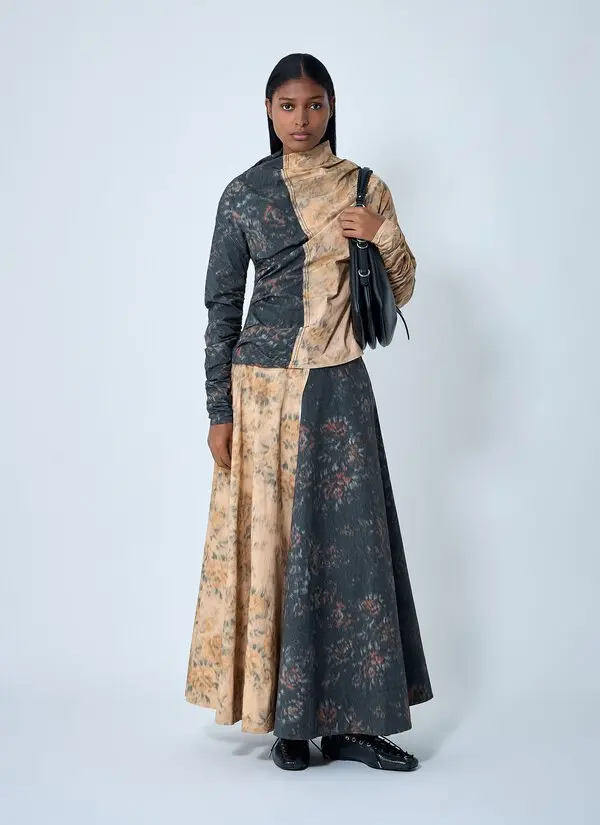 GANNI Midi Circle Skirt