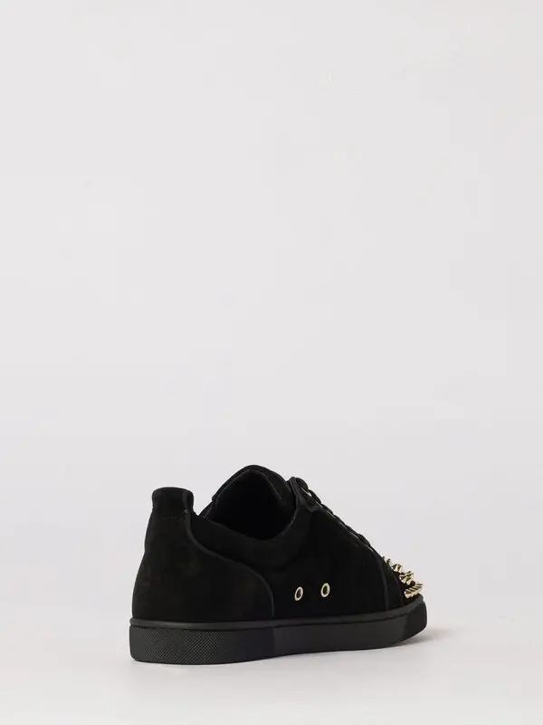 CHRISTIAN LOUBOUTIN Calf Leather Studded Sneakers