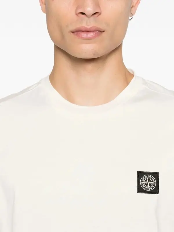 Stone Island Cotton Jersey Garment Dyed T-shirt - Multicolor