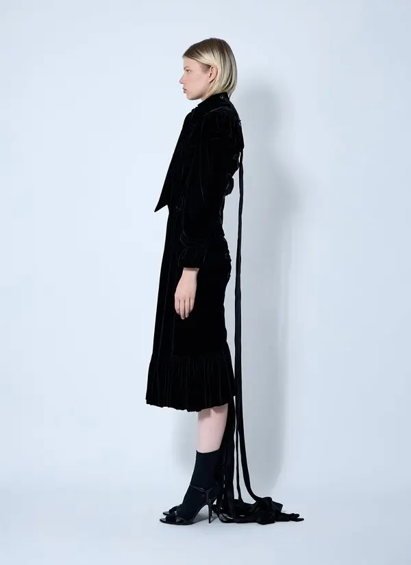 Balenciaga Lace-up Dress