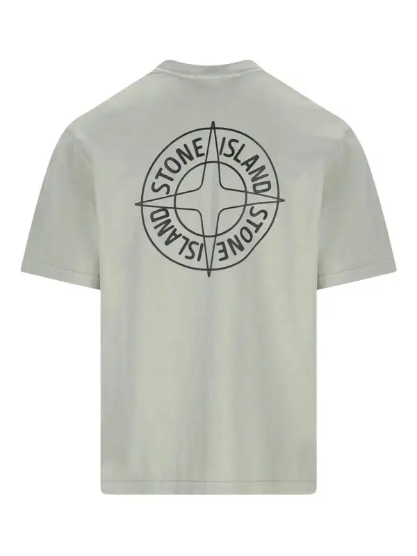 Stone Island 60/2 Cotton Jersey Garment Dyed T-shirt