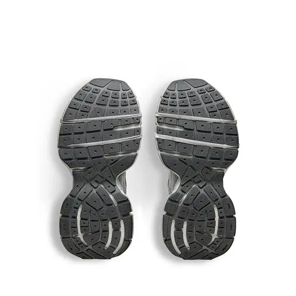 Balenciaga Grey Mesh And Polyurethane Sneakers With Chunky Sole - Gray
