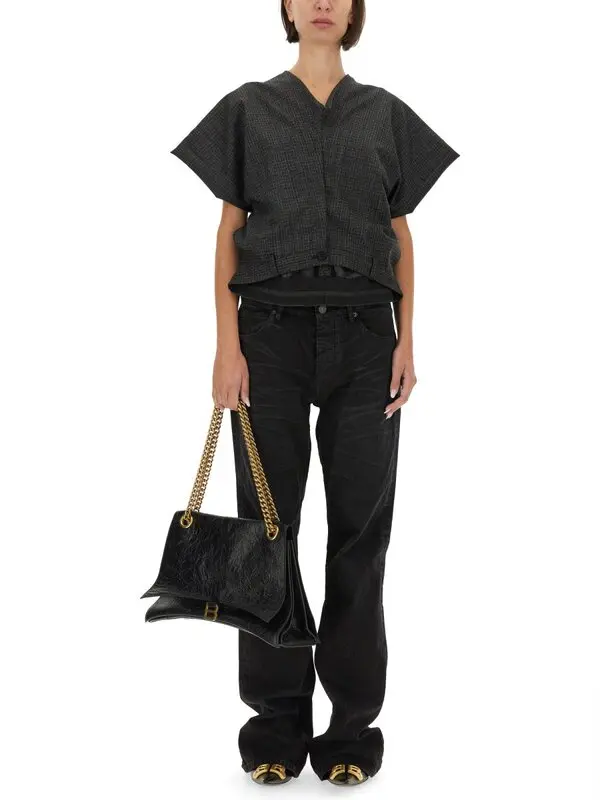 Balenciaga Wool Tailoring Top