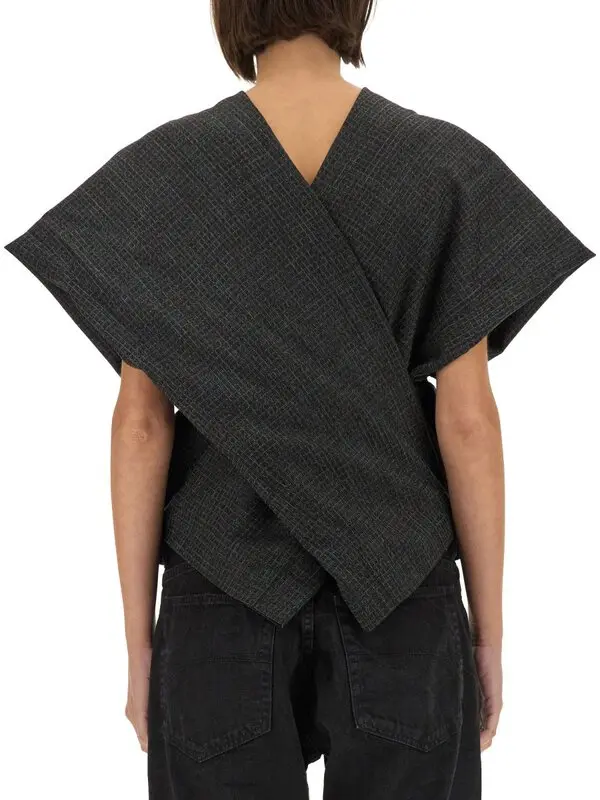 Balenciaga Wool Tailoring Top