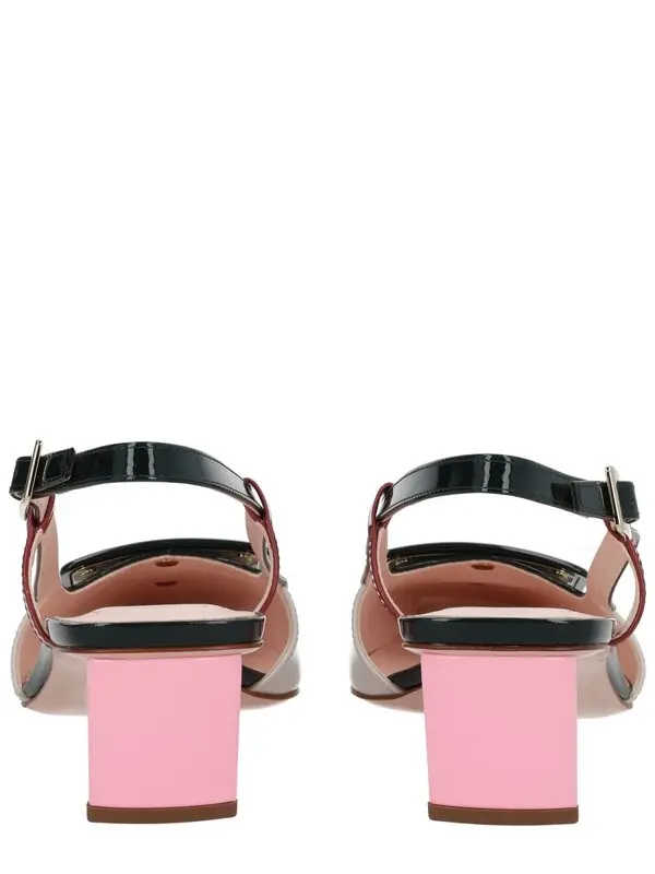ROGER VIVIER Lacquered Slingback Pumps - Multicolor