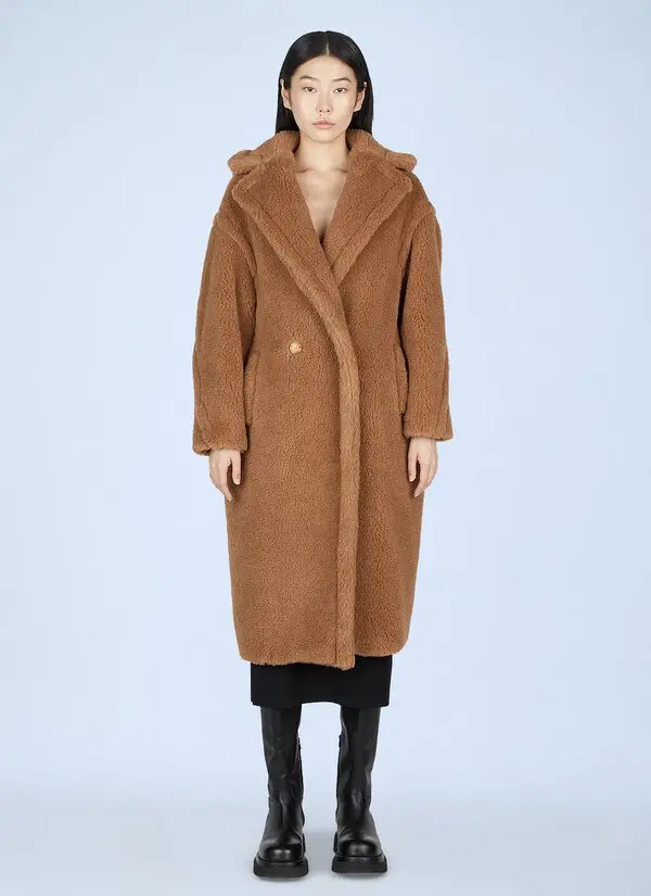 Max Mara Teddy Bear Icon Coat - Multicolor