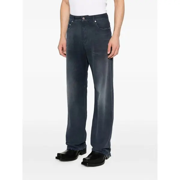 Balenciaga Denim Regular & Straight-leg Jeans - Blue