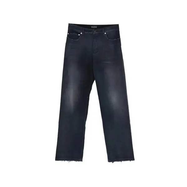 Balenciaga Denim Regular & Straight-leg Jeans - Blue