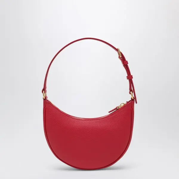 Valentino Garavani Leather Vlogo Signature Mini Hobo Bag