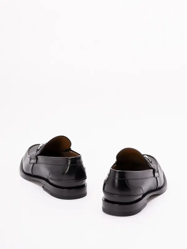 Gucci Calf Leather Loafers With Horsebit Detail