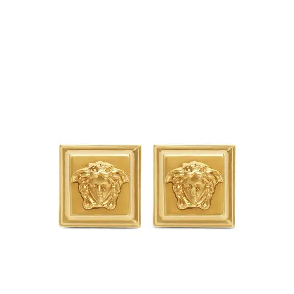 Versace Medusa Head Stud Earrings - Gold