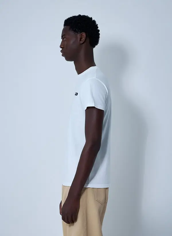 Miu Miu Set Of Three Logo Motif Cotton Jersey T-shirts