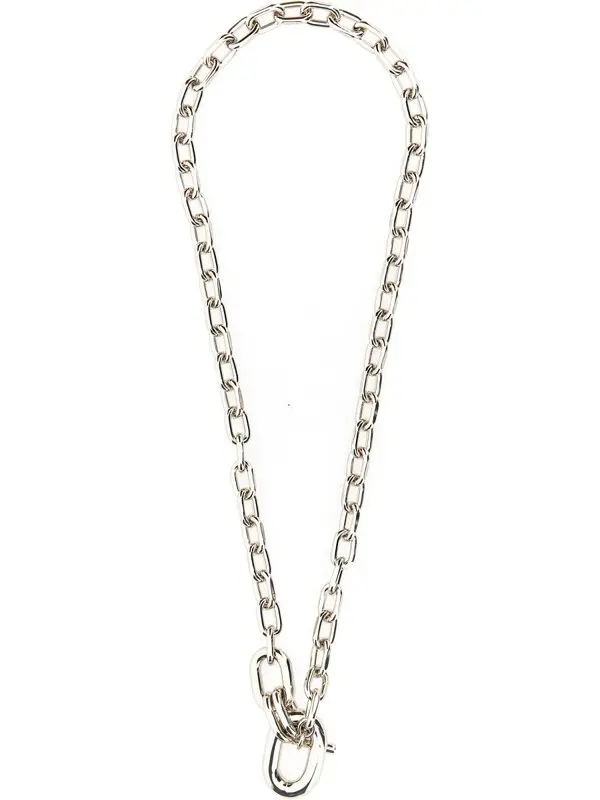 Rabanne Chunky Chain Necklace With Pendant