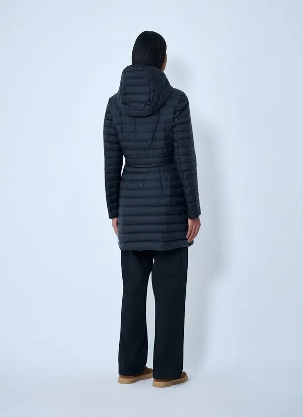 Moncler Barbel Long Parka Coat - Black