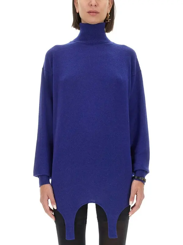 Saint Laurent Cashmere Pullover - Blue