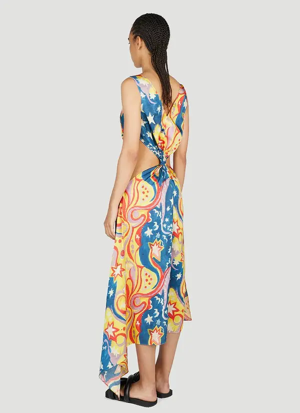 Marni Galactic Paradise Midi Dress