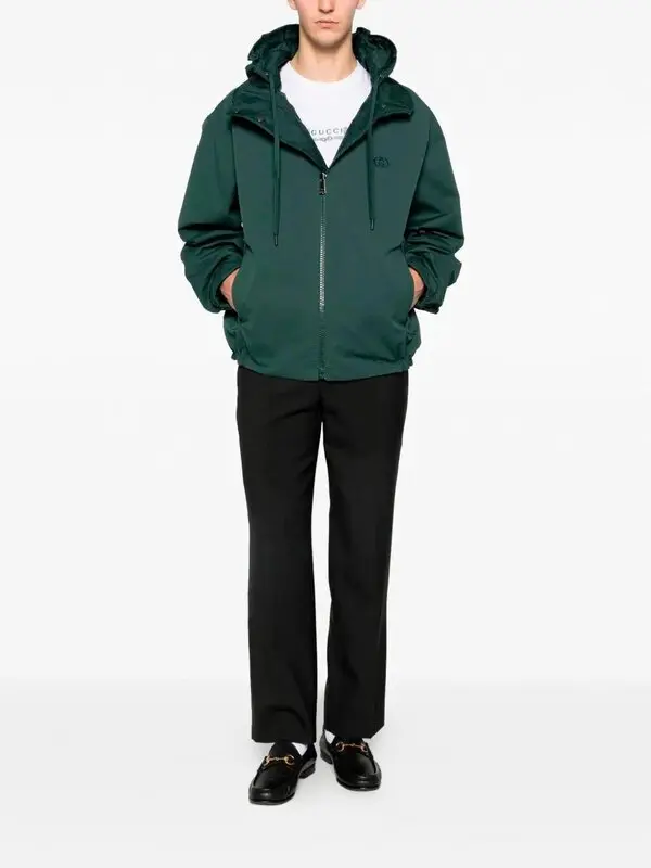 Gucci Zip-up Blouson With Hood