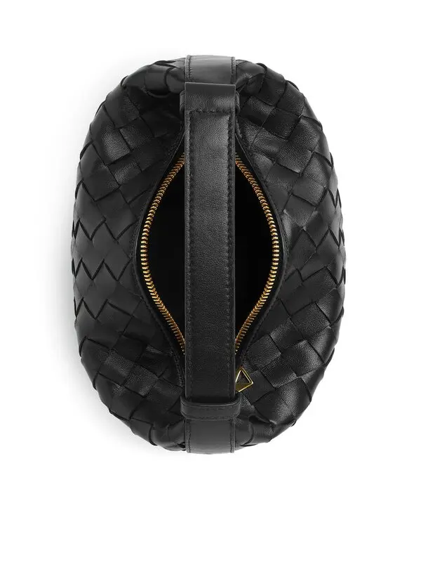 Bottega Veneta Mini Wallace Shoulder Bag - Black