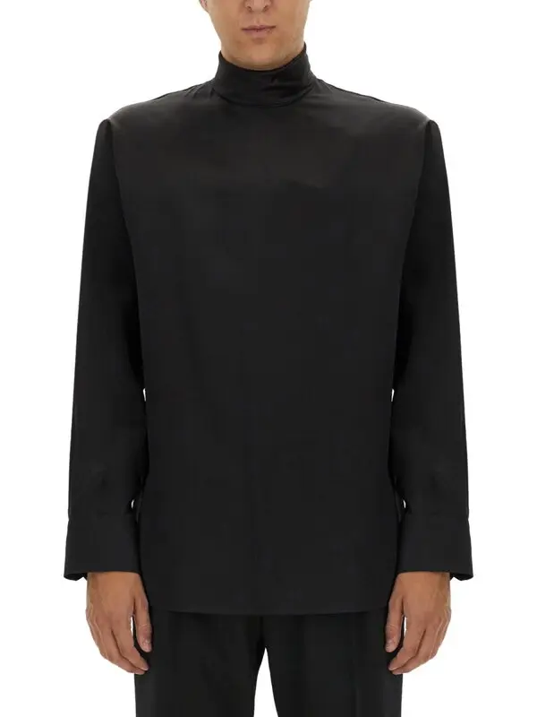 Dolce & Gabbana Wide Neckline Silk Top